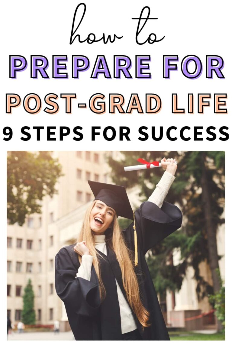 How To Prepare For Post Grad Life: 9 Steps For Success - College Girl ...