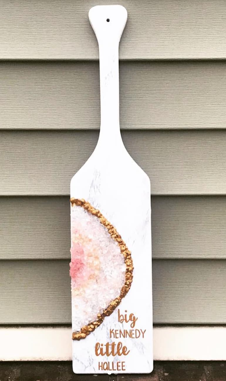 15+ Trendy Sorority Paddle Design Ideas For Your Sorority Big - College ...